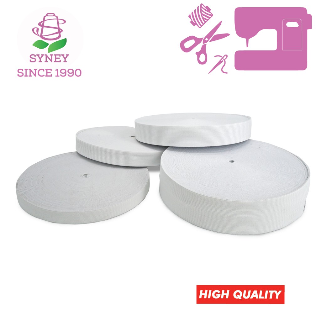 33 Meters Getah Kain Lembut 2x2, Getah Pinggang / Getah Seluar Lembut ...