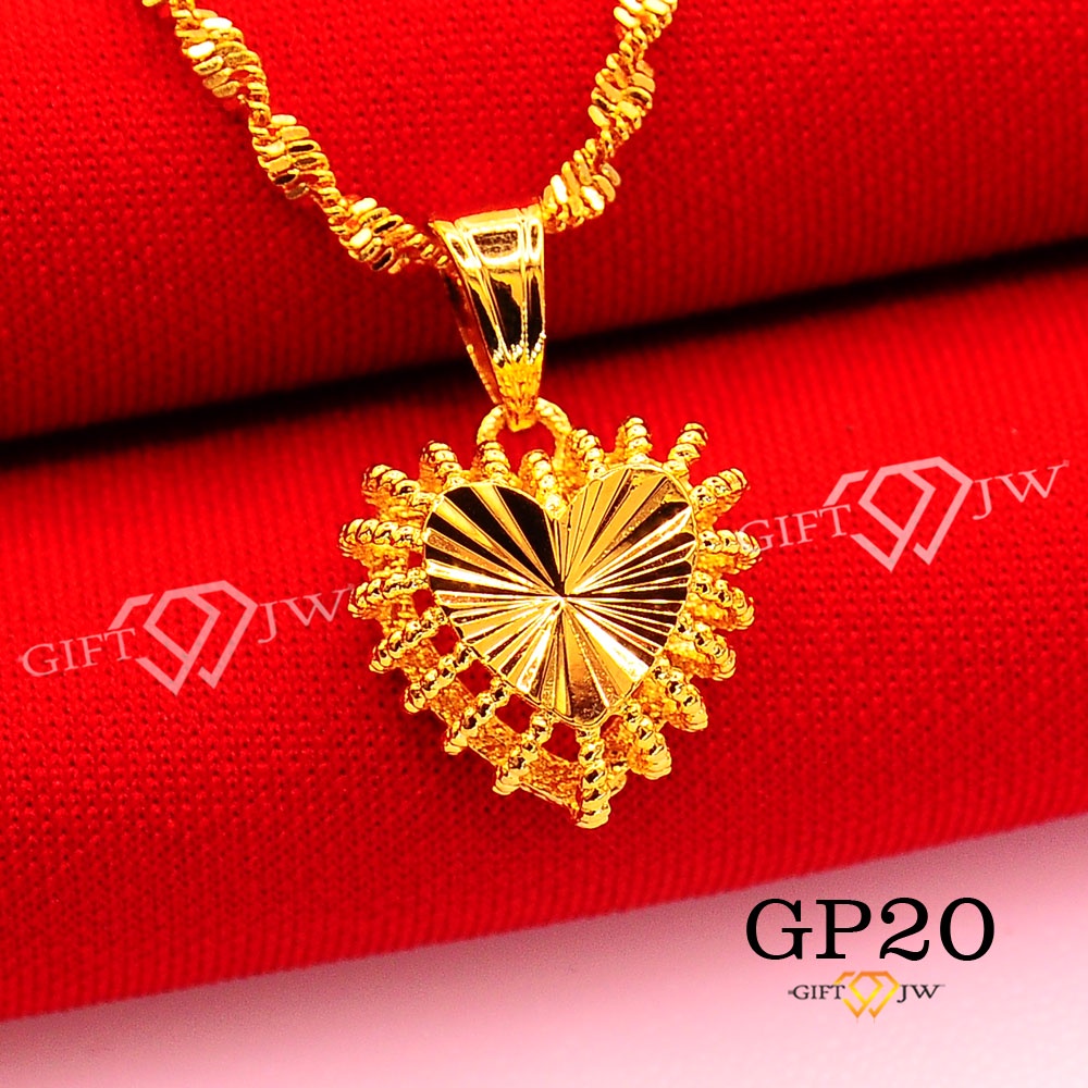 [FREE SHIPPING]- GP11 Rantai Emas Korea/Rantai Emas Plated/Rantai Leher Emas 45cm/Loket Emas ...