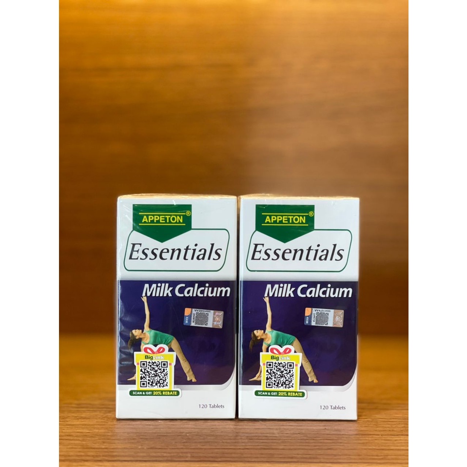 APPETON ESSENTIALS MILK CALCIUM 120S | Shopee Malaysia