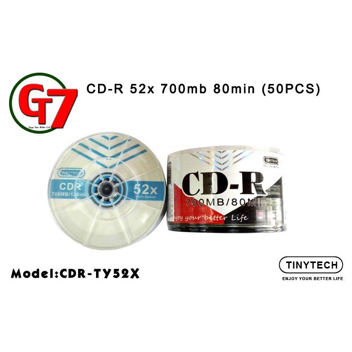 TY 1-52X CDR (700MB/80MIN/50PCS) (CDR-TY52X) | Shopee Malaysia