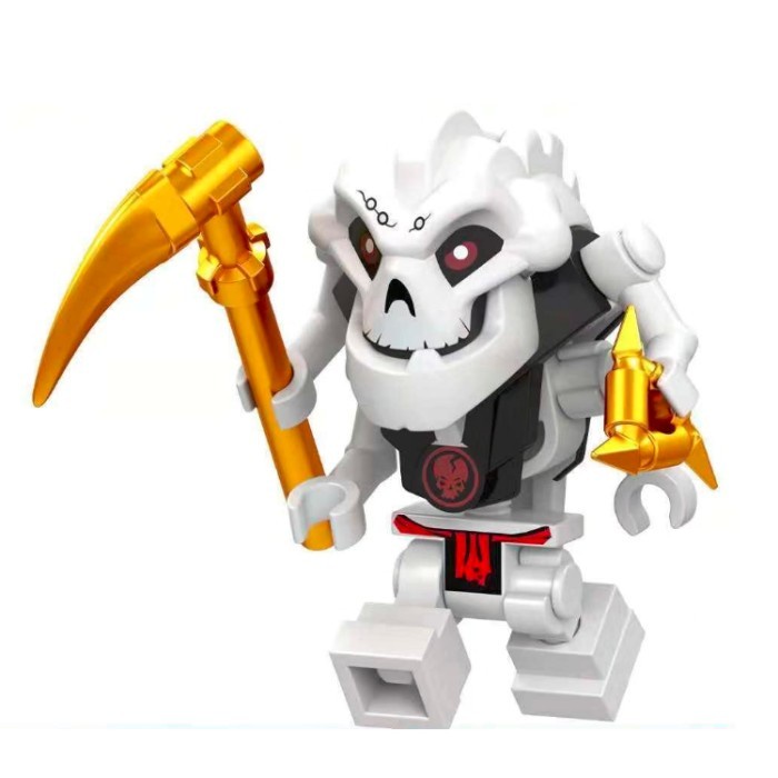 Ninjago Samukai Underworld General Skeleton Minifig Minifigure Brick ...