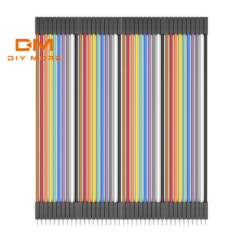 DIYMORE 40 Pin Dupont Cable Male to Female Jumper Wire for Arduino ...