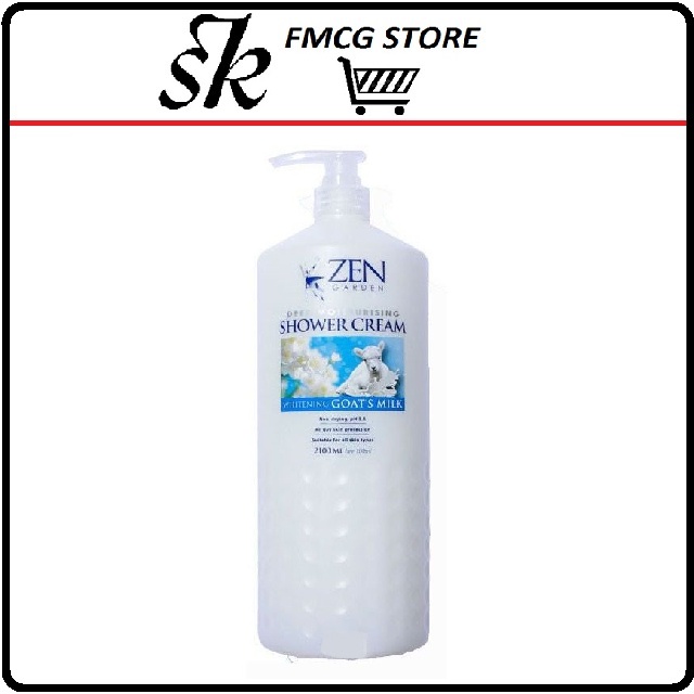 ZEN GARDEN SHOWER CREAM GOAT'S MILK 2100 ML | Shopee Malaysia