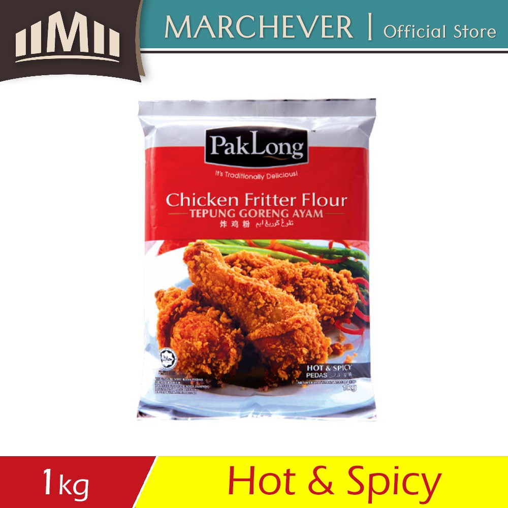 Pak Long Chicken Fritter Flour - Hot & Spicy - 1kg | Shopee Malaysia
