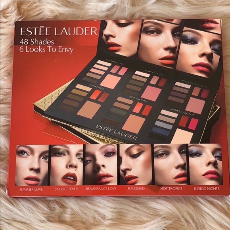 Genuine makeup Set Estee Lauder 48 Shades, 6 Looks to Envy LIMITED ...
