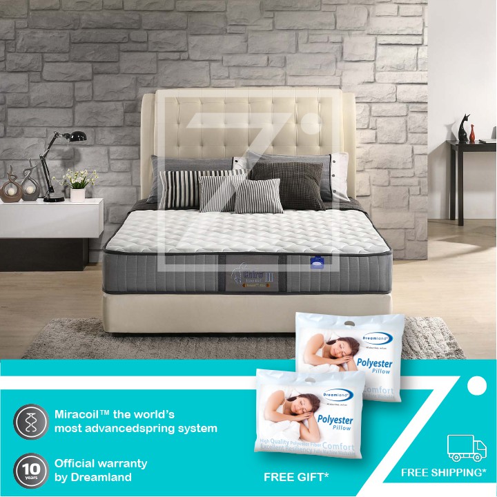 Dreamland Chiro Essential III Mattress (10") Miracoil Spring System ...