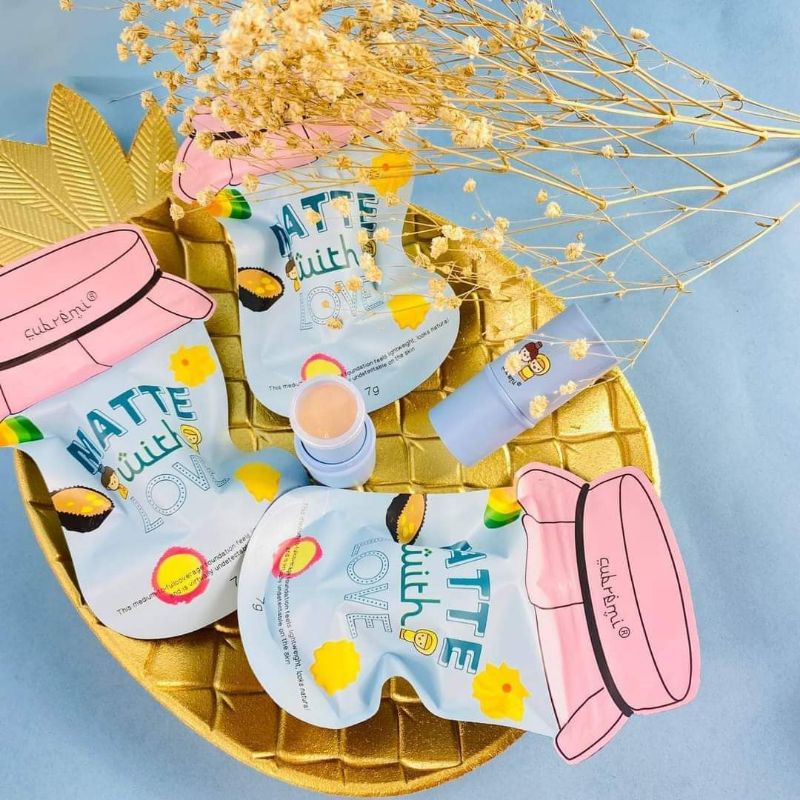 ORIGINAL CUBREMI FOUNDATION MATTE STICK RAYA EDITION 2022 | Shopee Malaysia