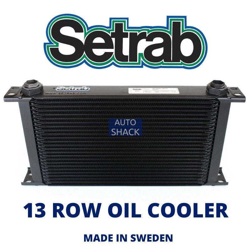 Setrab Oil Cooler 13 Row Series 6 - M22 Port - 50-613-7612 - by Auto ...