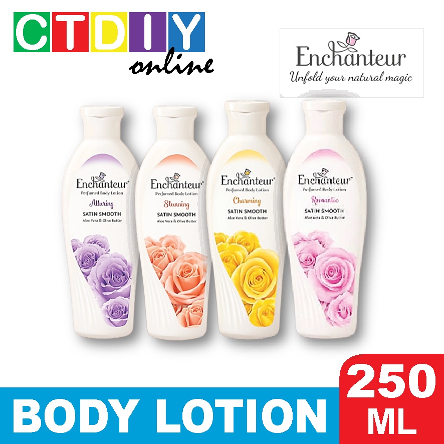 Enchanteur Perfumed Body Lotion 250ml / Losyen Badan Wangi #Ready Stock ...