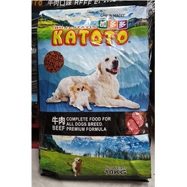 KATOTO Dog Food 10kg for Adult/Puppy/Medium Puppy / Makanan Anjing/Pet ...