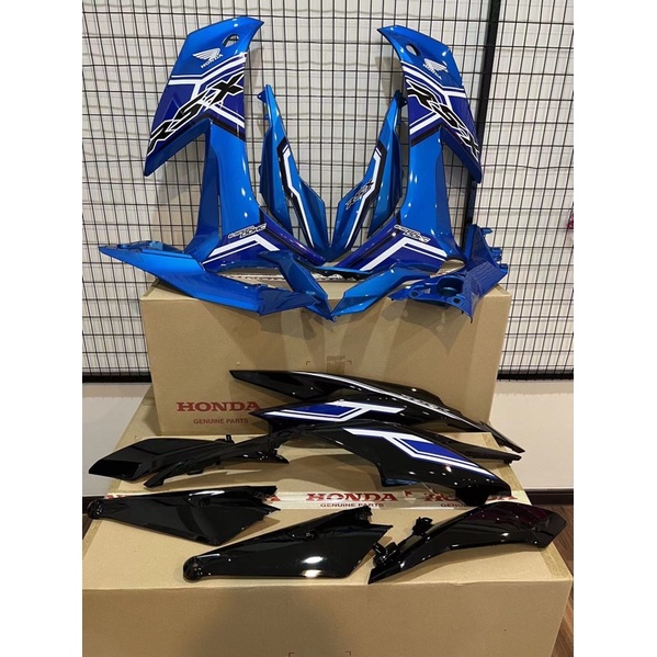 HONDA RS-X 150 100% ORIGINAL COVER SET BLUE | Shopee Malaysia