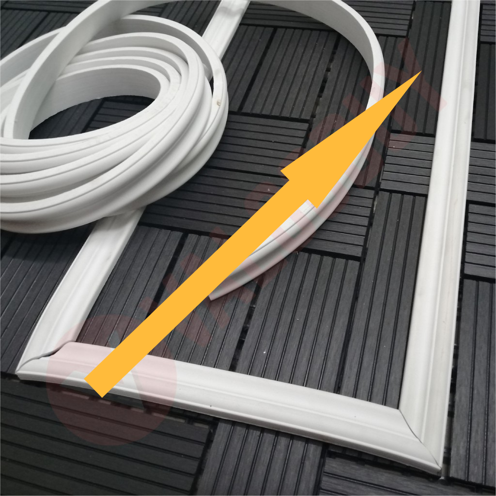 Wainscoting PVC Type or Foam Type Wall Skirting DIY Frame Border (3CM X ...