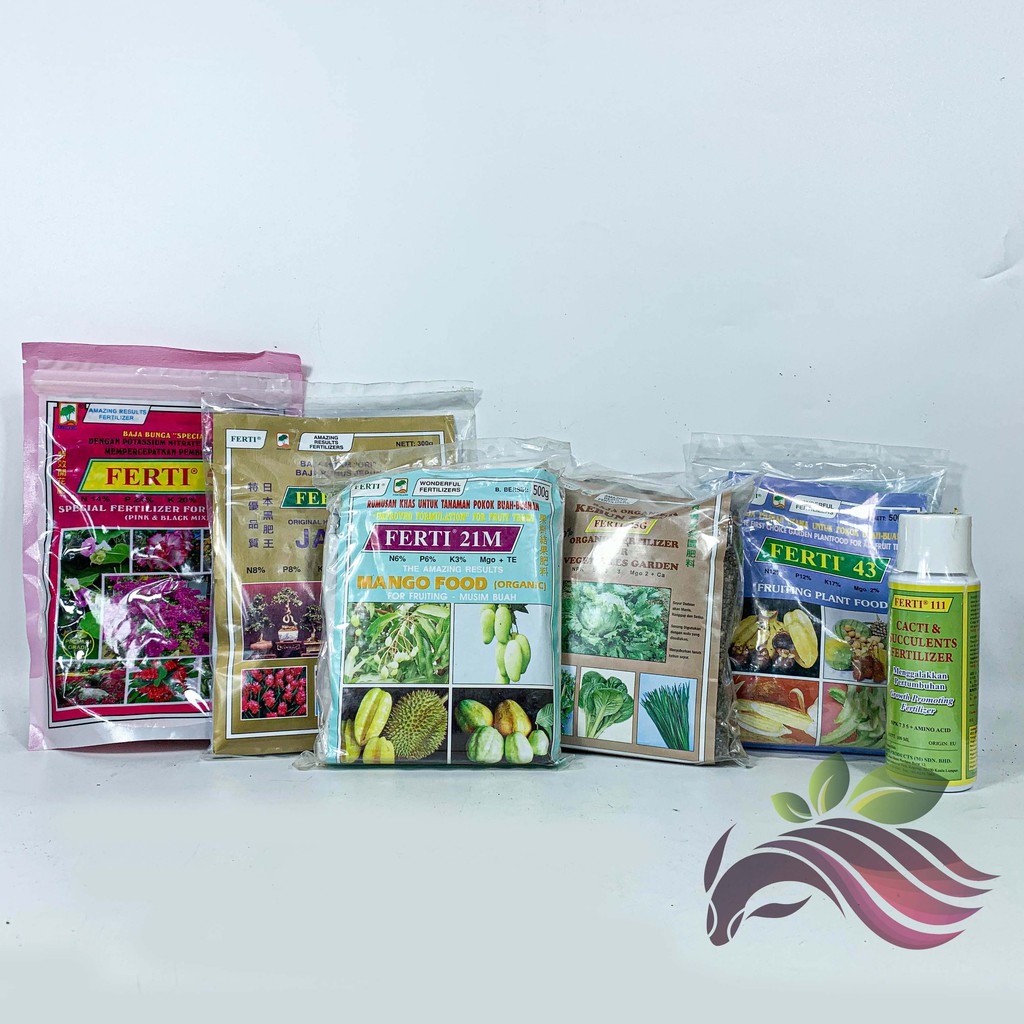[Fertilizer] Ferti Fertilizers Baja Bunga Baja Buah-buahan Baja Sayur ...