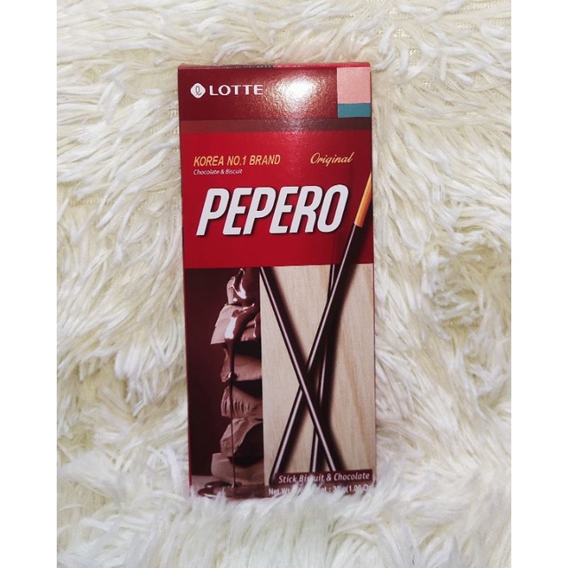 LOTTE PEPERO SMALL BOX 32G 💯 COKLAT LANGKAWI | Shopee Malaysia