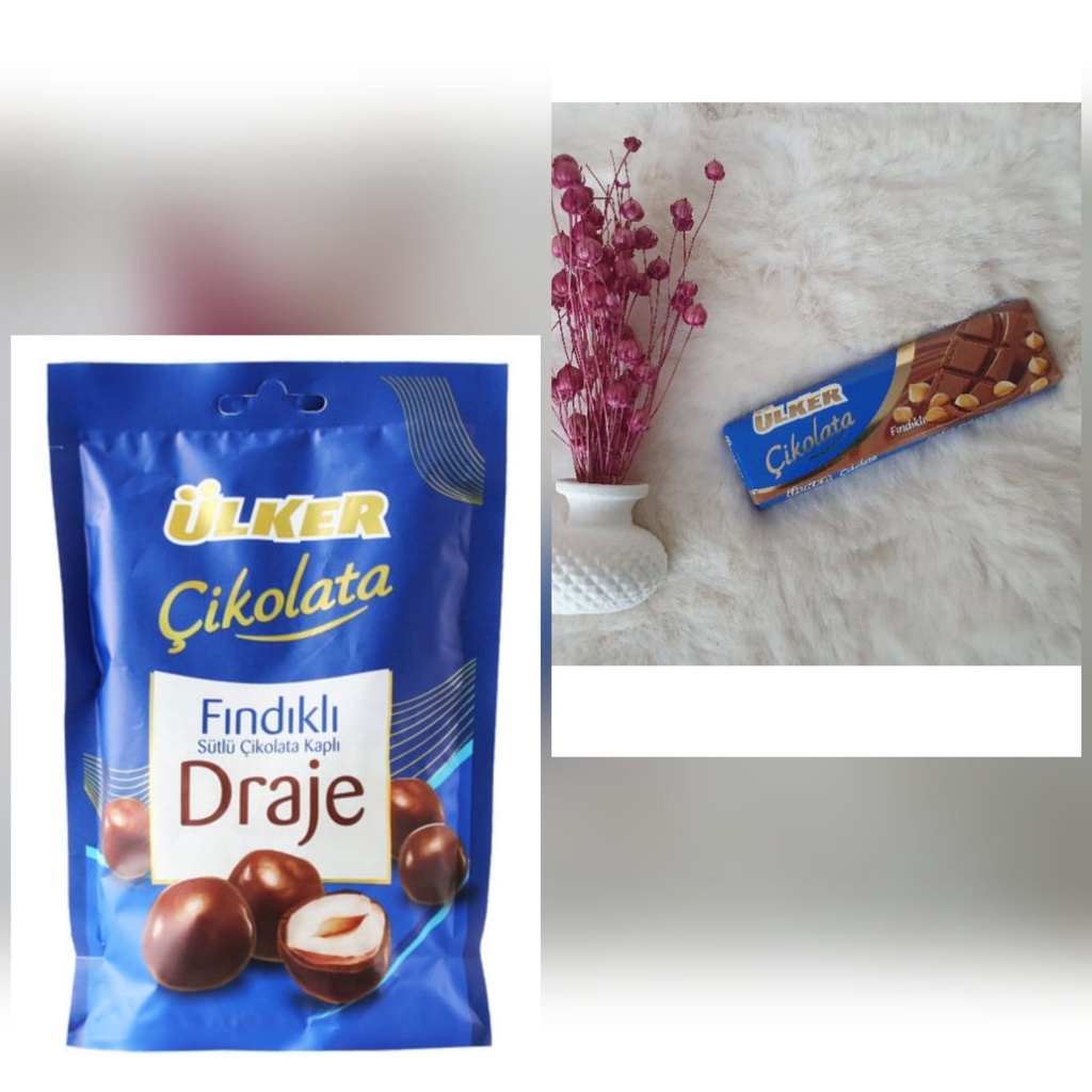 Turkish Chocolate Ulker Hazelnut Blue Shopee Malaysia