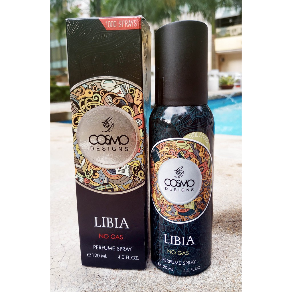 Libia Body Spray / Deodorant (Cosmo Designs) Emirates / Dubai 120 ml ...