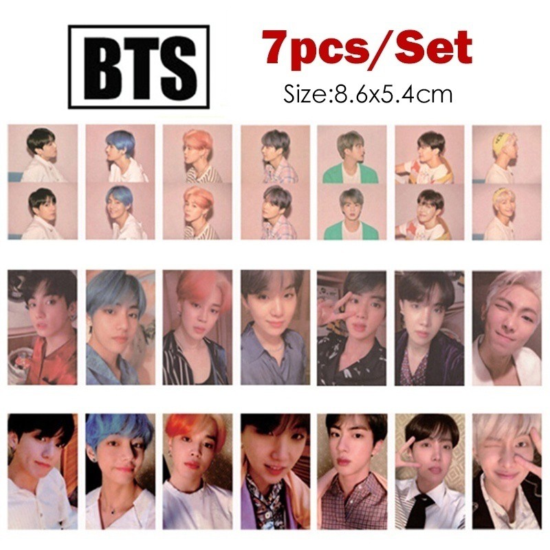 7Pcs\/Set Kpop Bangtan Boys Map_Of_The_Soul_Persona New Album Same ...