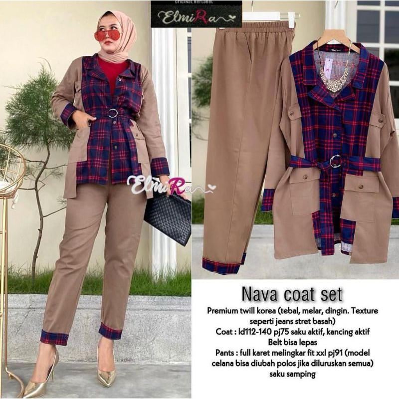 Nava Coat Set Shopee Malaysia
