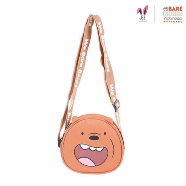 We bare bears bag Children's Sling bag cross body bag School bag Go ...