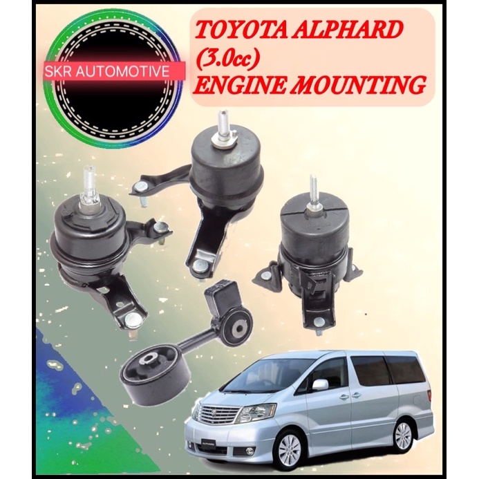 TOYOTA ALPHARD 3.0 (MNH10) ENGINE MOUNTING | Shopee Malaysia