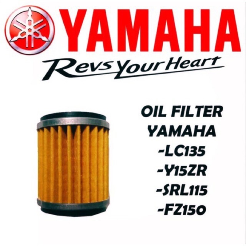 LC 4T OIL FILTER PENAPIS MINYAK HITAM YAMAHA LC135 Y15 Y16 LAGENDA-Z ...