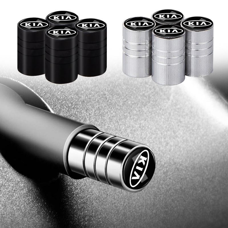 Universal 4pcs Car Emblem Wheel Tire Cap Anti-theft Screw Cap for Cars ...
