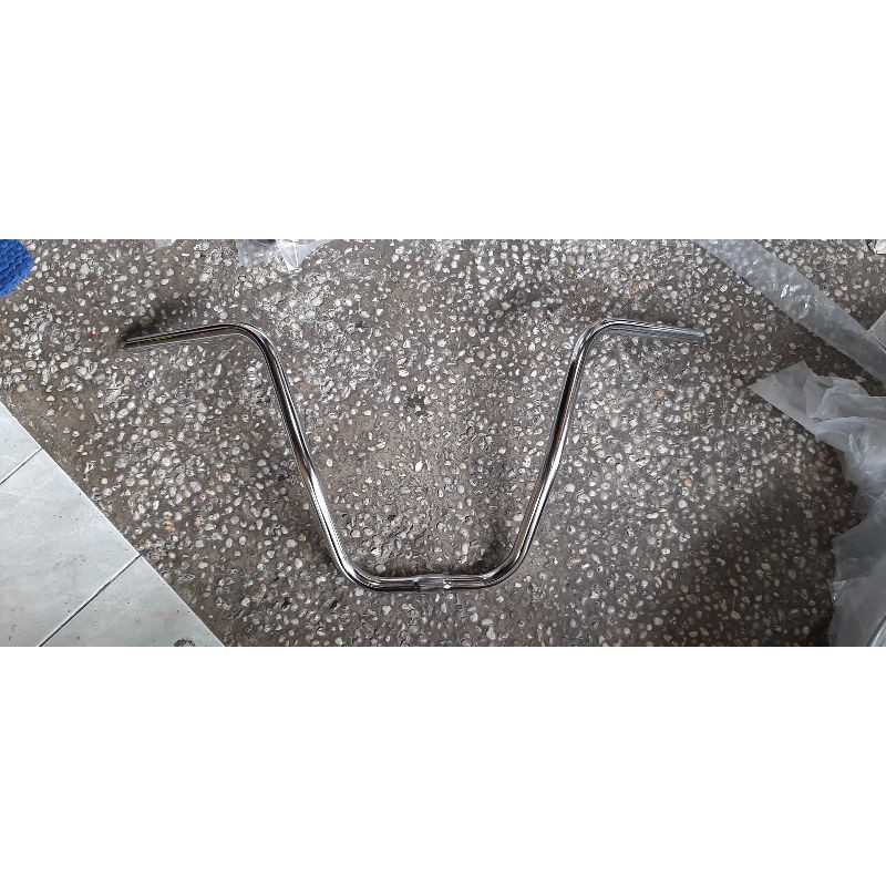 APE HANDLE BAR VERSION 2 CHROME PLATED 25.4 CLAMPING STANDARD SIZE ...