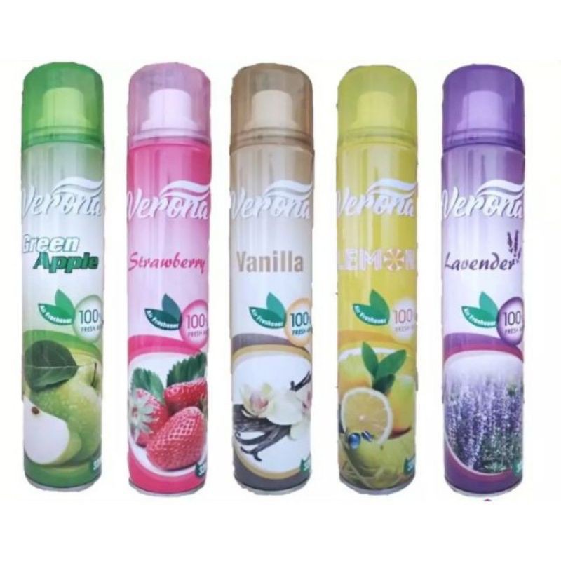 VERONA AIR FRESHENER 100% FRESH AIR 320ml / PEWANGI RUMAH / BILIK ...