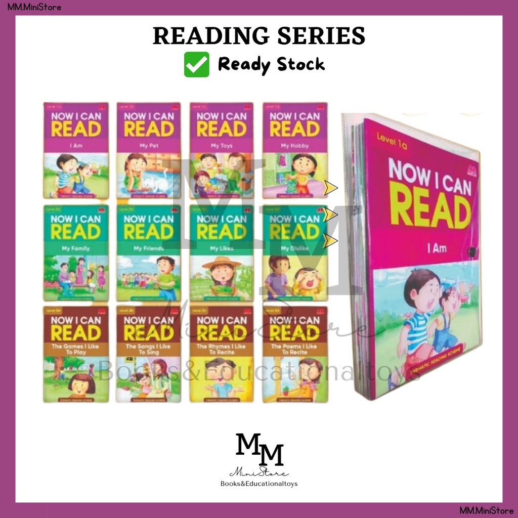 Now i Can Read (Edukid) Preschool Learn English Reading Series Children ...