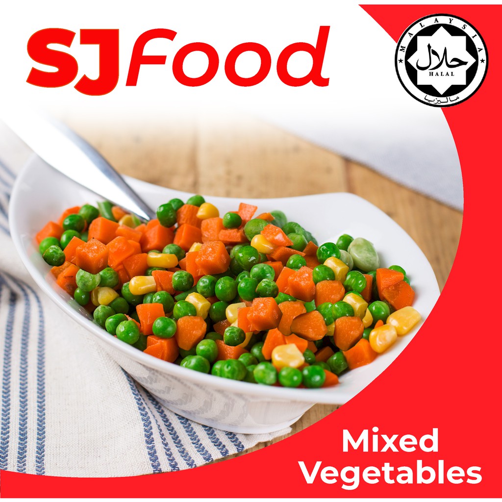 Deli LS Mixed Vegetables 1KG | Shopee Malaysia