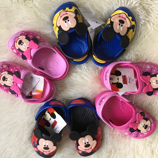 (HCM) Plastic Mules For Babies With Mickey Thailand | Shopee Malaysia
