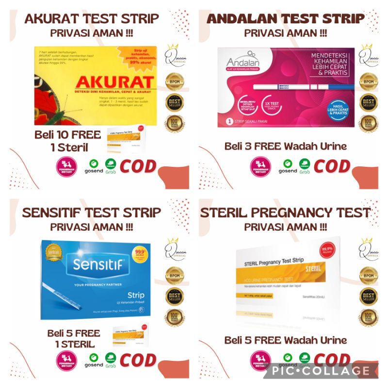 Best 4in1 Pregnancy Test strip Free Urine Container - Test pack strip ...