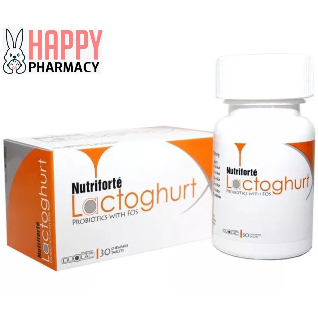 Nutriforte Lactoghurt Probiotics with FOS 30'S | Shopee Malaysia