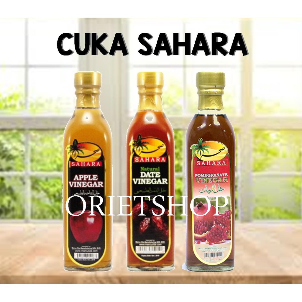 SAHARA VINEGAR CUKA 400ML (APPLE/KURMA) | Shopee Malaysia