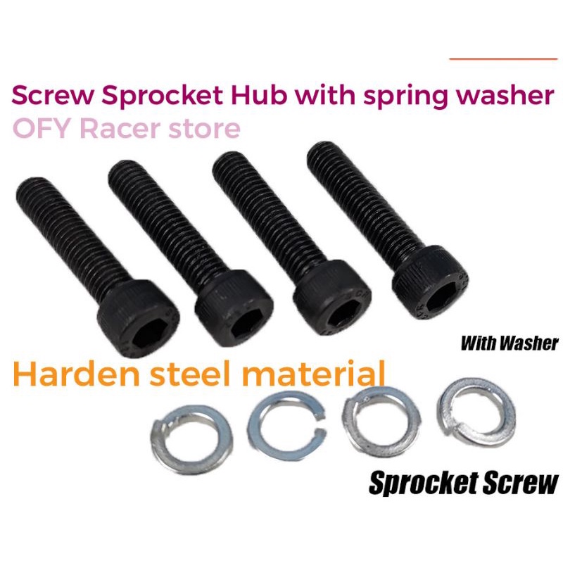 Ex5 screw sprocket allen key / y125ZR / y15 / Rxz / wave125 / Wave110 ...