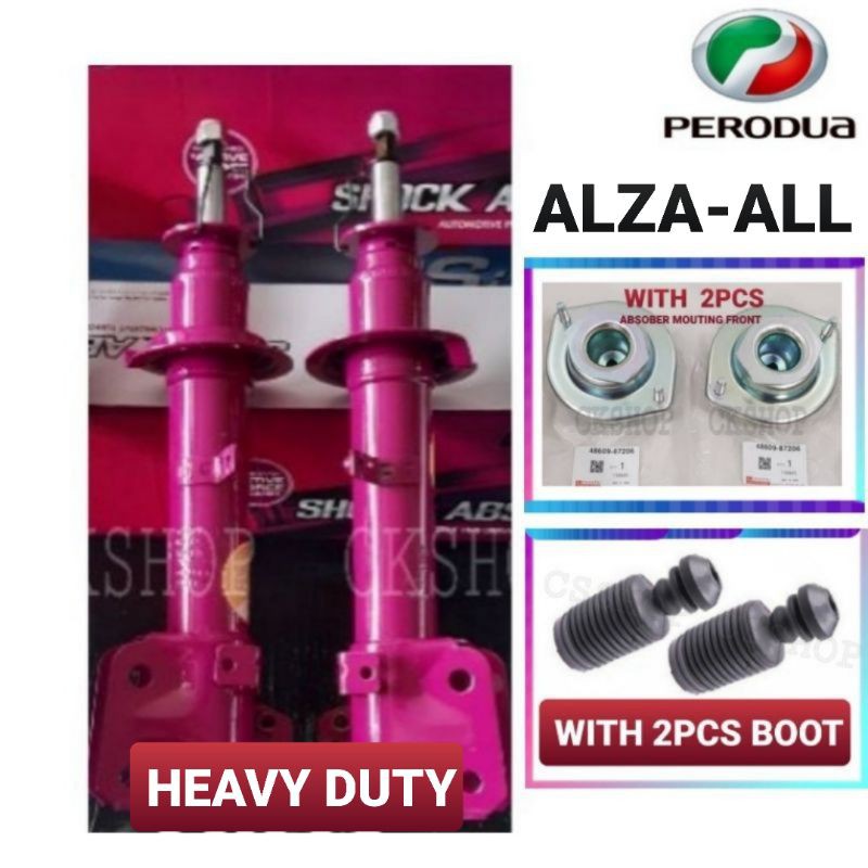 PERODUA ALZA ALL ABSORBER FRONT 1SET=2PCS KSW HEAVY DUTY TWIN VALVE ...