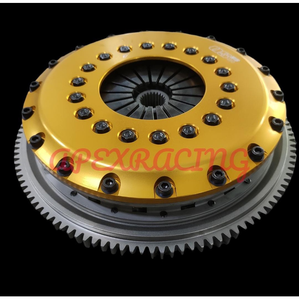 OS Giken TRIPLE PLATE R3C for Mitsubishi EVO 4-9 Push type conversion ...