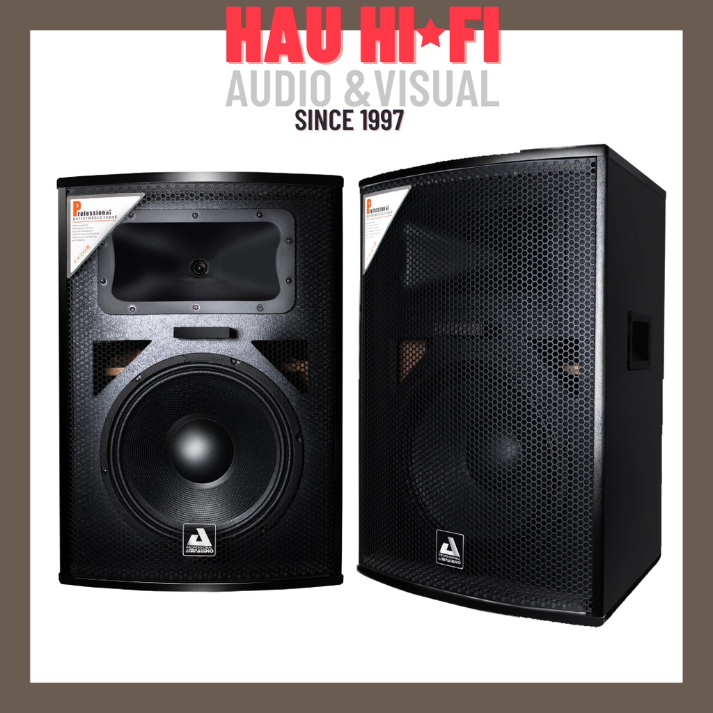 AmpAudio Speaker PA System Speaker PA System (PAIR) | Shopee Malaysia