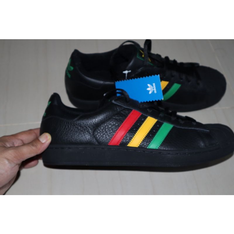 original rasta adidas superstar authentic | Shopee Malaysia