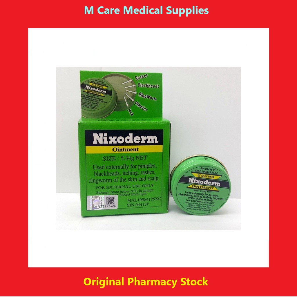 Nixoderm Ointment (5.34g) | Shopee Malaysia