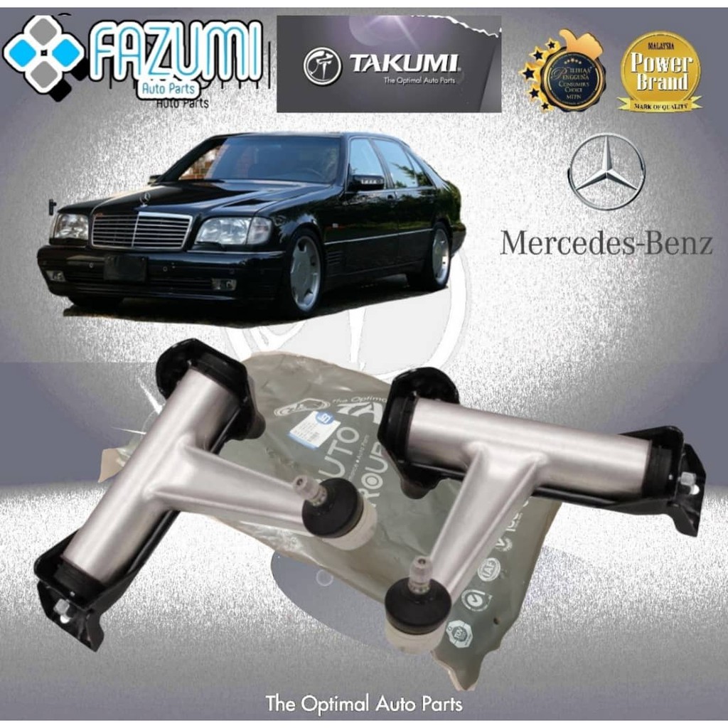 Mercedes Benz S-Class W140 1993 Front/Rear(depan/belakang) Upper/Lower ...
