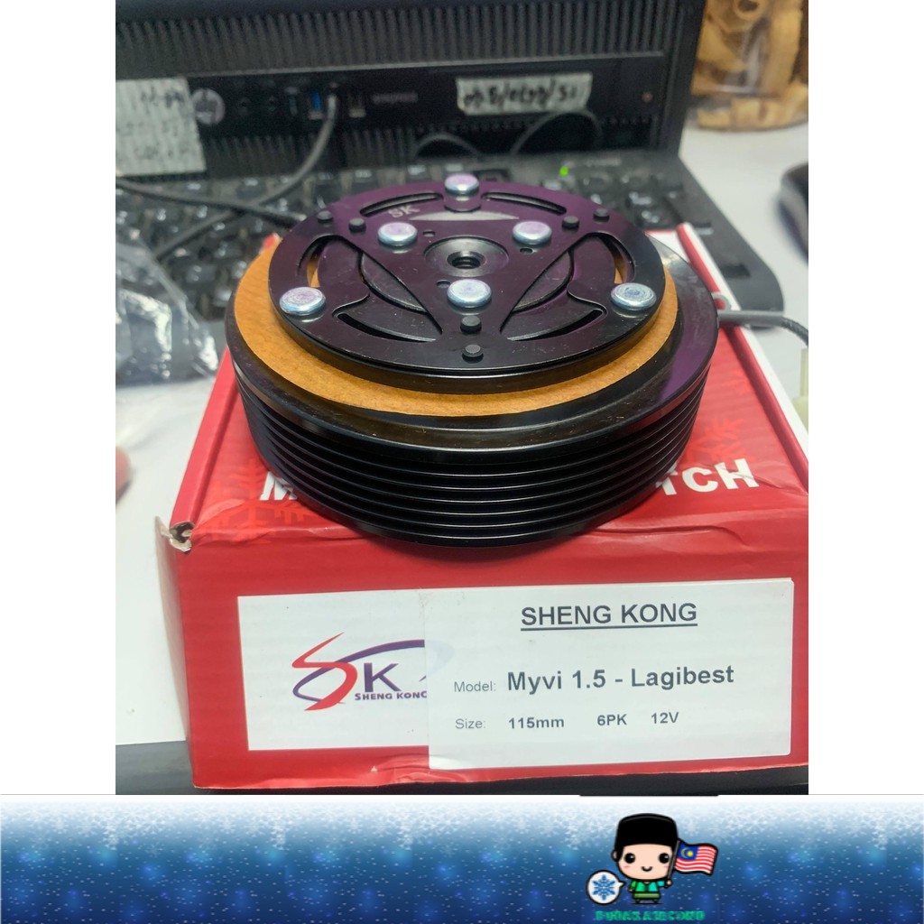 READY STOCK Compressor Magnetic Clutch Perodua Alza/Myvi Lagi Best 1.5 ...