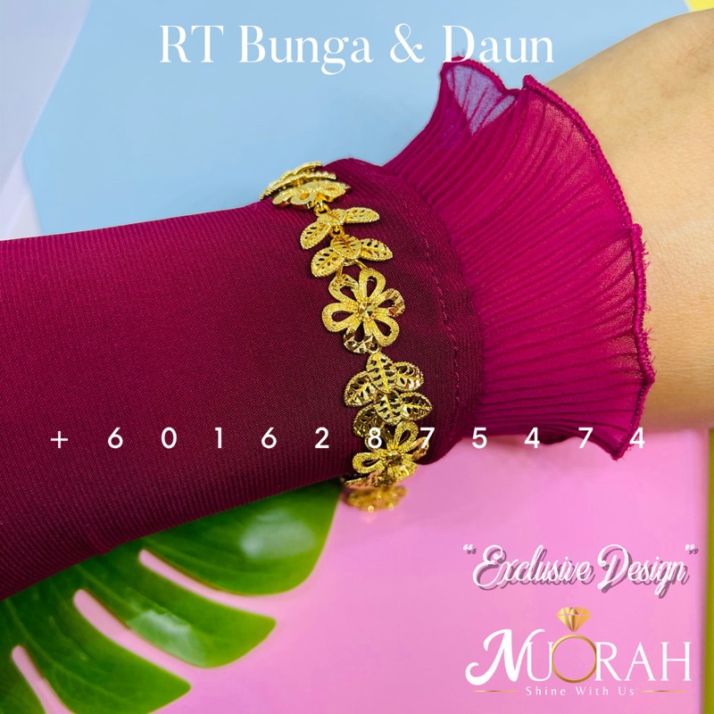 🔥HOT 🔥COP 916 ⚡RT HALUS SUTERA BUNGA DAUN 🌸🌱EXCLUSIVE PATTERN & NEW ...