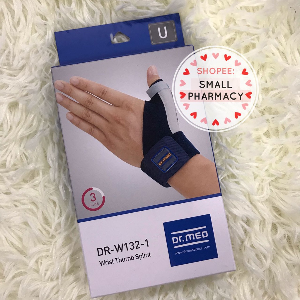DR MED Wrist Thumb Splint DR-W132-1 ( U ) NON RETURNABLE DUE TO HYGIENE ...