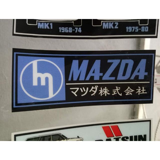 STICKER MAZDA JAPAN | Mazda Classic Batch Logo | Shopee Malaysia