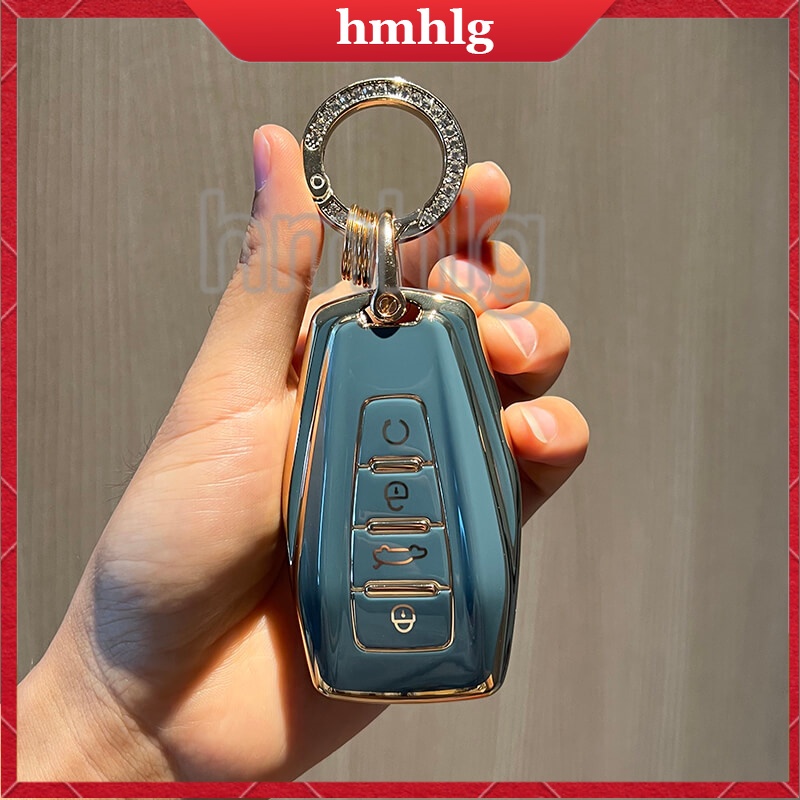 【Available】For Proton X50 Chrome Reflection TPU Car Key Cover Key Fob ...