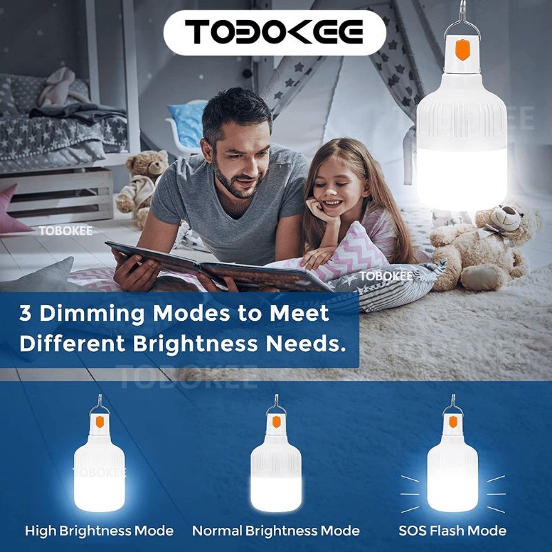 Unlimited Rechargeable LED Light Bulb🔋USB Portable Lamp | Shopee Malaysia