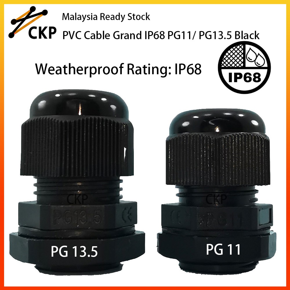 PVC Cable Grand IP68 PG11/ PG13.5 Black | Shopee Malaysia