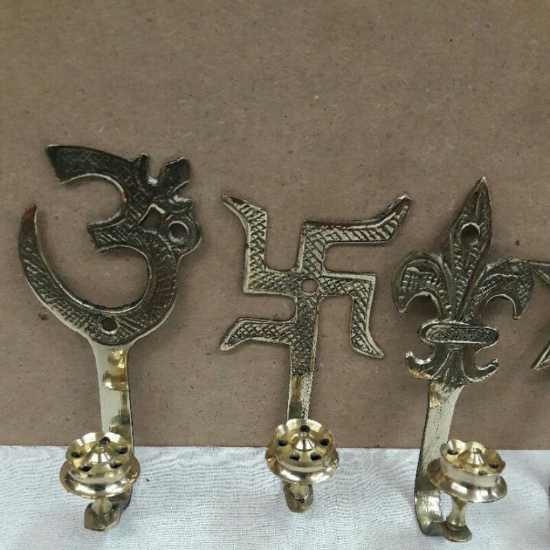 Wall Agarbathi Incense Stand Brass Bathi | Shopee Malaysia