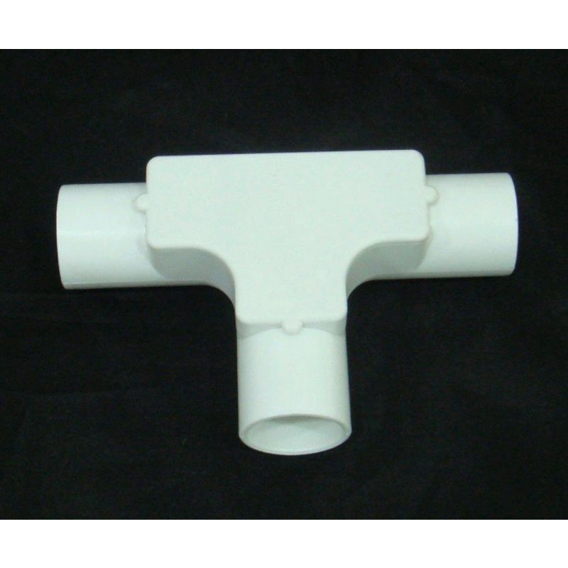 Tee Box PVC 2 Way Box for Conduit PVC Pipe Fitting (20MM / 25MM ...